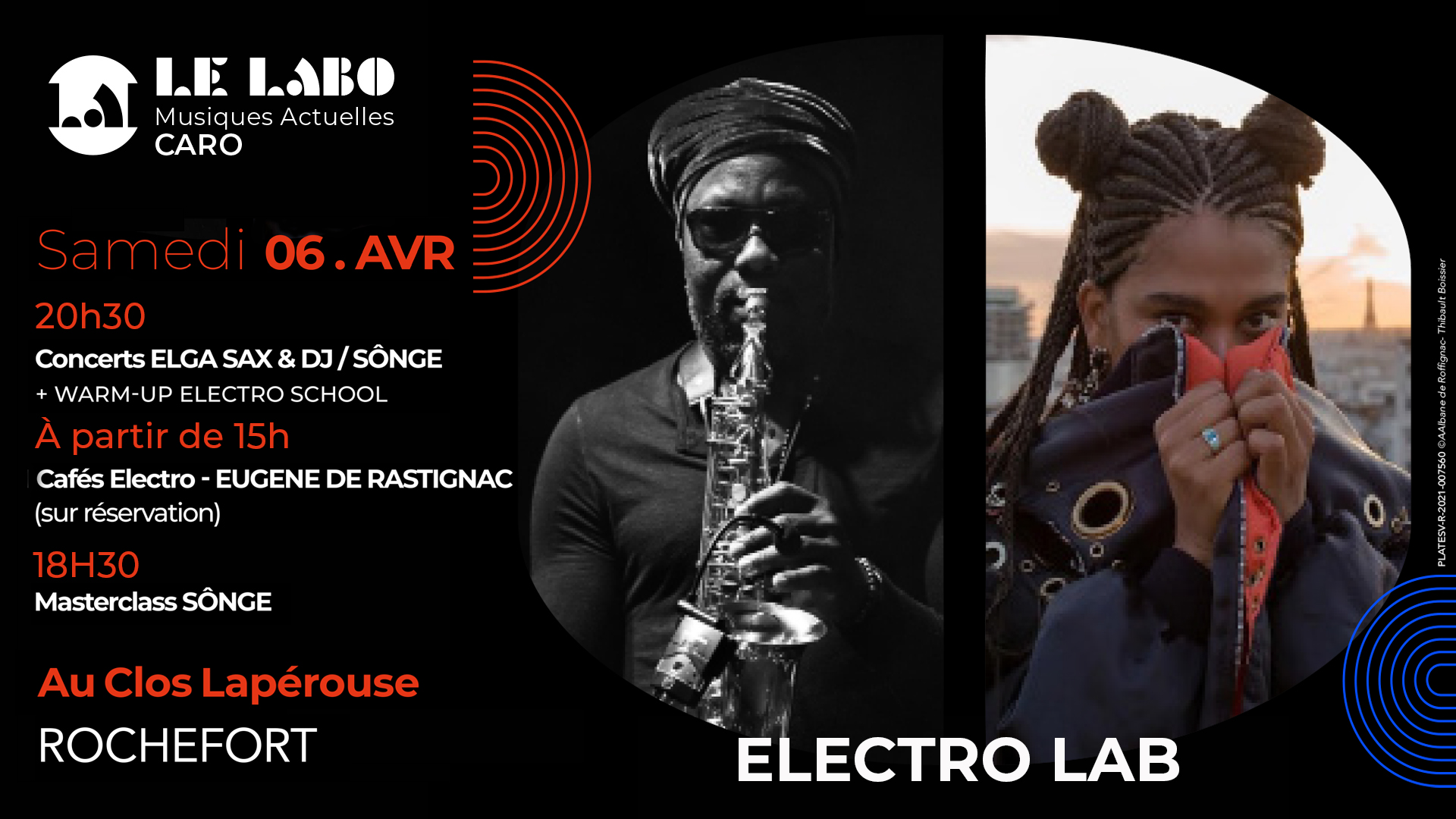 L’électro lab' samedi 6 avril | Communauté d'agglomération de Rochefort Océan